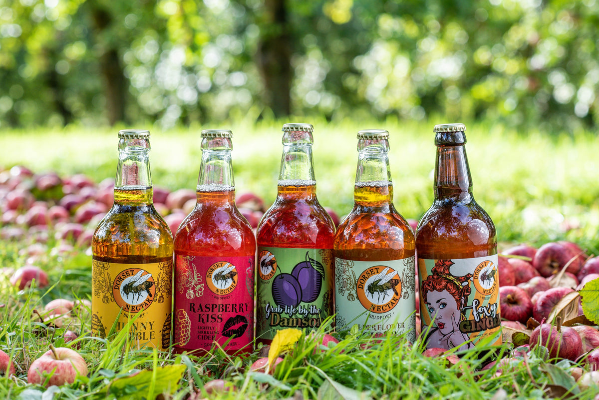 Sweet and Fruity Mixed Cider Selection – Dorset Nectar Organic Cider
